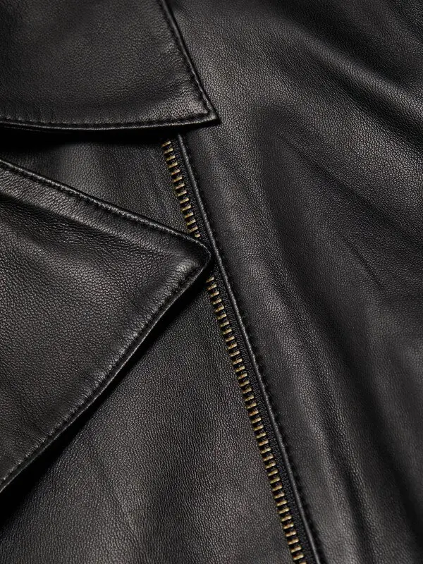 Vince Leather Moto Jacket
