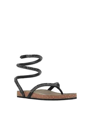 STRATEGIA Leather Thong Sandals