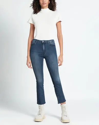 # 7.24 Boot-cut Jeans With Cropped Hem
