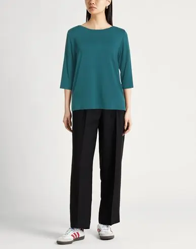 Majestic Filatures T-shirt Emerald Size Viscose, Elastane