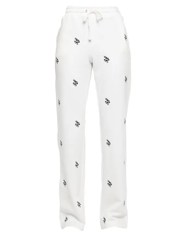Red Valentino Wide-leg Fleece Pants