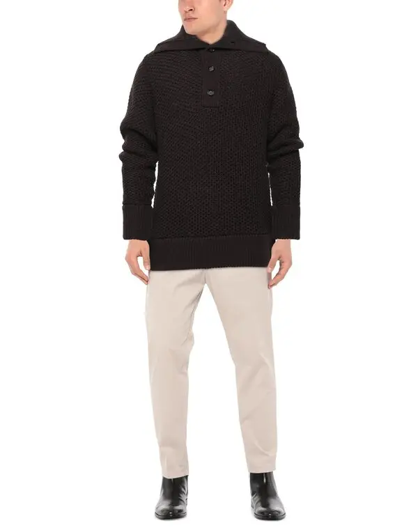PAOLO PECORA Turtleneck In Virgin Wool And Acrylic