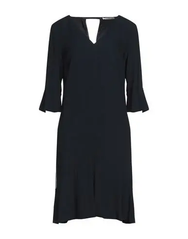 SEVENTY VENEZIA Mini Flared Dress - Dark Blue