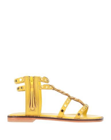 CAFÈNOIR Sandals Marigold Size Soft Leather