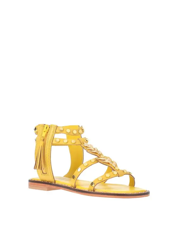 CAFÈNOIR Sandals Marigold Size Soft Leather