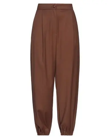 NORA BARTH Tapered Relaxed-fit Pants - Brown