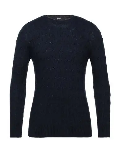 Alpha Studio Knitted Sweater - Blue