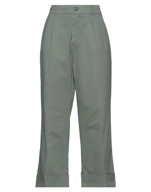 BERWICH Pants Mustard Size Cotton, Elastane - Sage Green