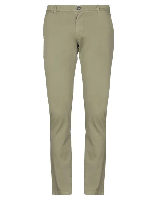 Brian Dales Cotton Blend Chinos - Military Green