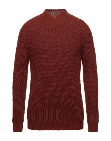BROOKSFIELD Turtleneck Knit Top - Brick