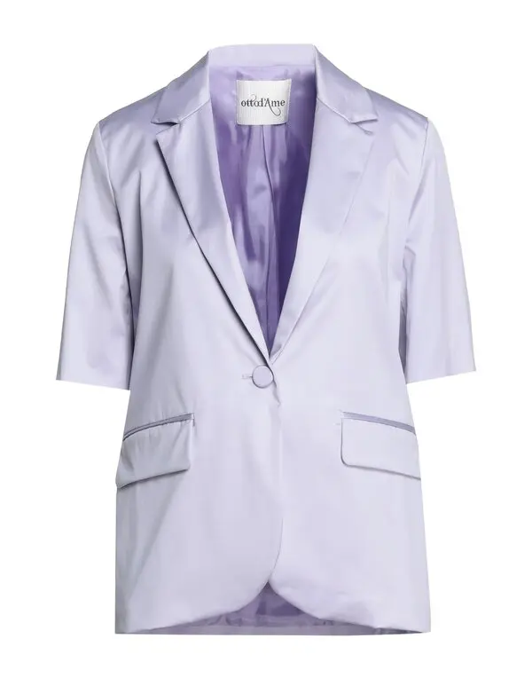 OTTOD'AME Blazer With Short Sleeves