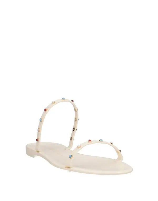 STUART WEITZMAN Sandals With Appliqués - White