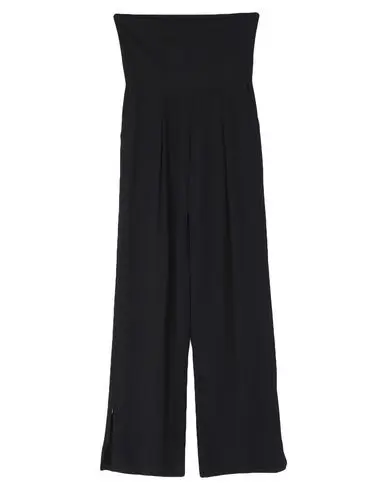MANILA GRACE Wide-leg Pants - Black