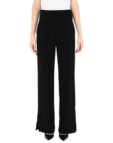 MANILA GRACE Wide-leg Pants - Black