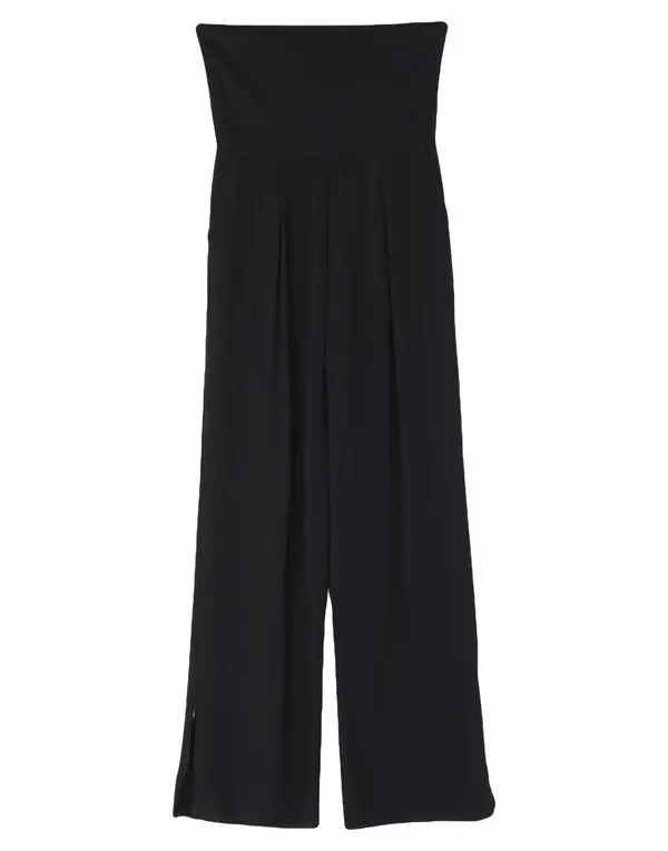 MANILA GRACE Wide-leg Pants - Black