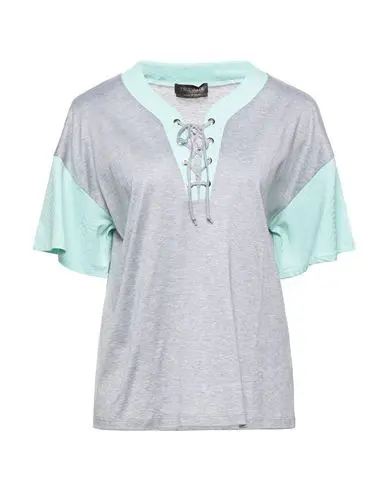 TRUSSARDI Two-tone T-shirt - Turquoise