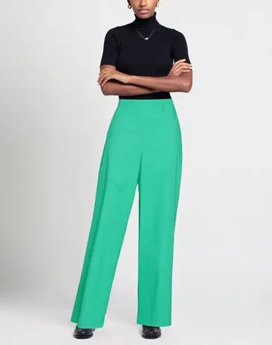 NIU Wide-leg Trousers - Green