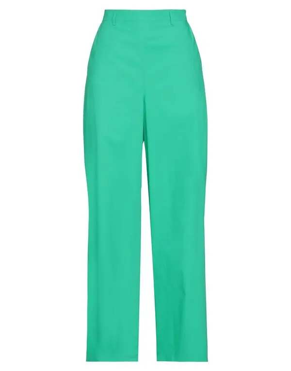 NIU Wide-leg Trousers - Green