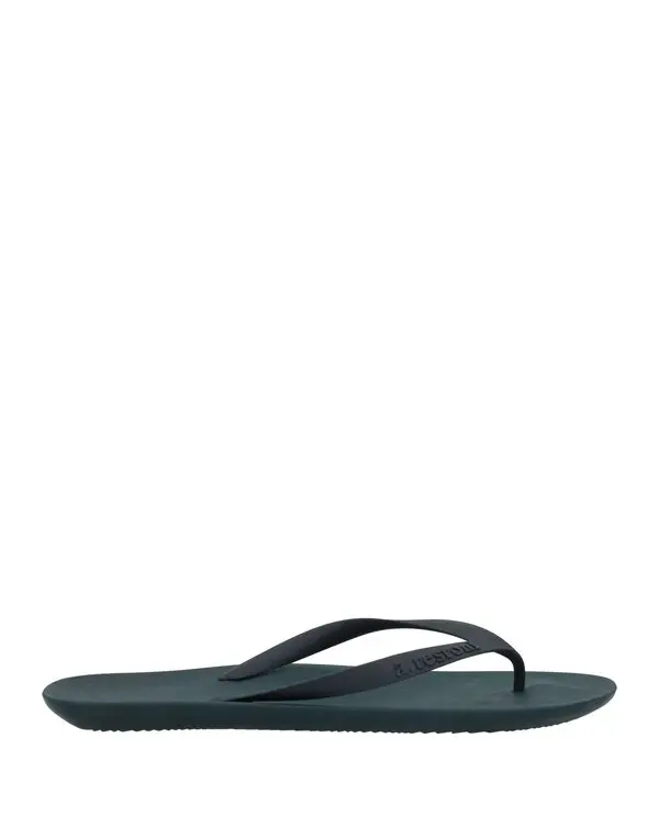 TESTONI Thong Sandal Midnight Size Rubber