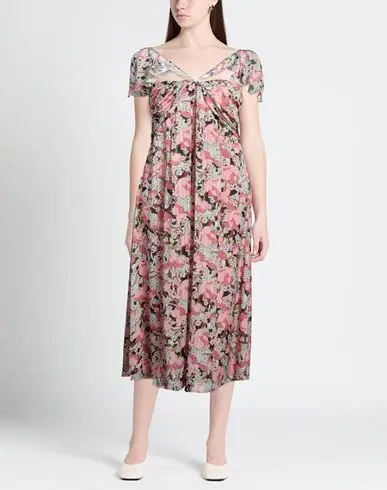 Pinko Maxi Flared Dress - Pink