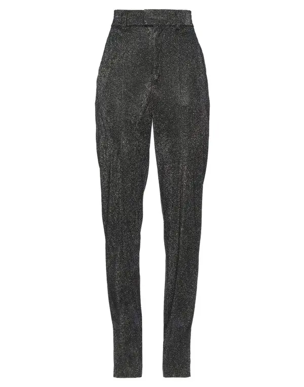 CIRCUS HOTEL Tapered Woven Pants - Dark Green