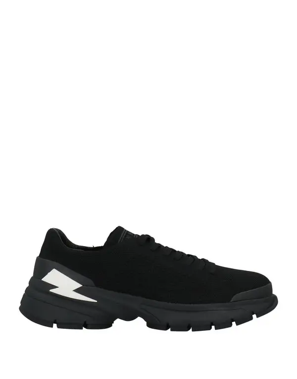 Neil Barrett Lace-up Sneakers - Black