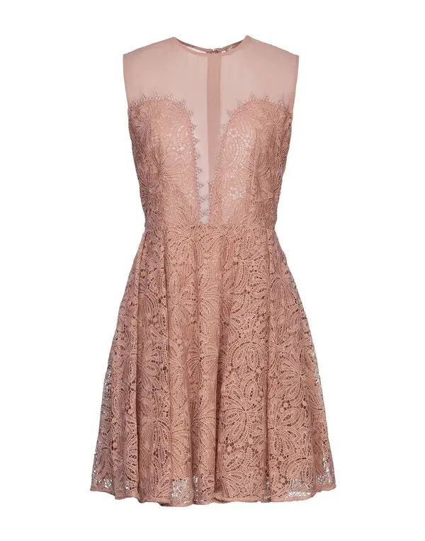 LIU •JO Mini Flared Dress - Blush