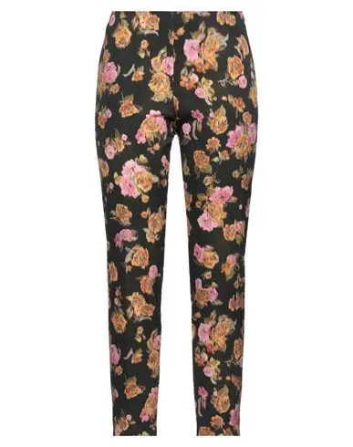 Malìparmi Tapered Floral-print Pants - Black