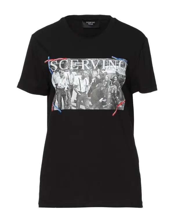 Ermanno Scervino Printed T-shirt - Black