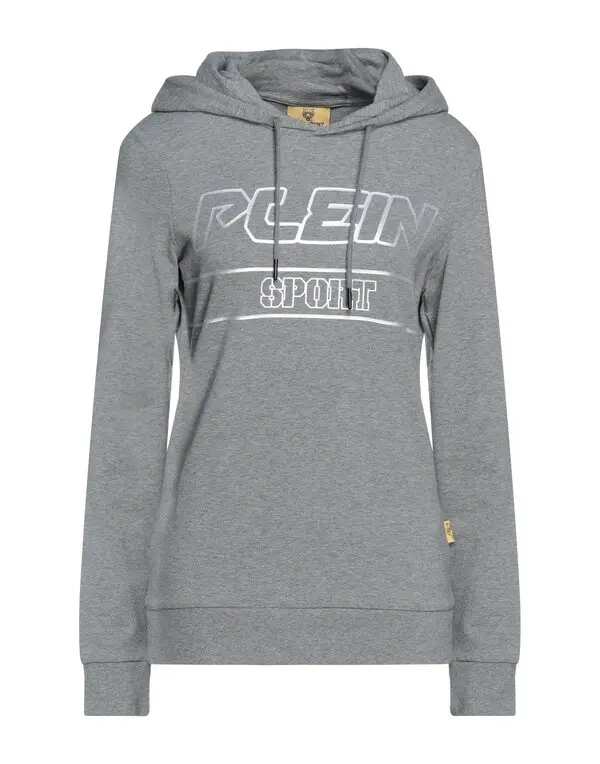 PLEIN SPORT Cotton And Elastane Sweatshirt - Grey