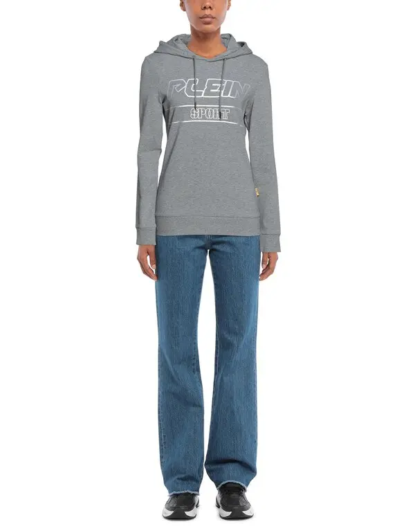 PLEIN SPORT Cotton And Elastane Sweatshirt - Grey