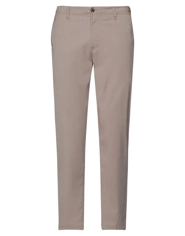 WHITE SAND Pants Size Polyester, Viscose, Virgin Wool, Elastane - Dove Grey