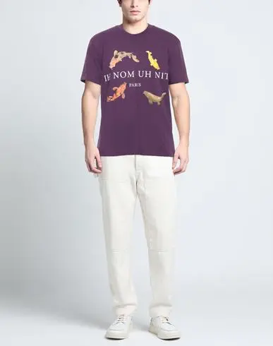 IH NOM UH NIT T-shirt Size Cotton, Elastane