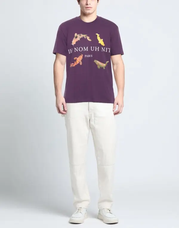 IH NOM UH NIT T-shirt Size Cotton, Elastane