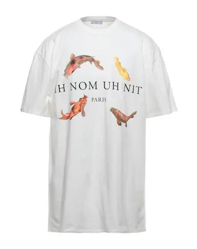 IH NOM UH NIT T-shirt Plum Size Cotton, Elastane - White