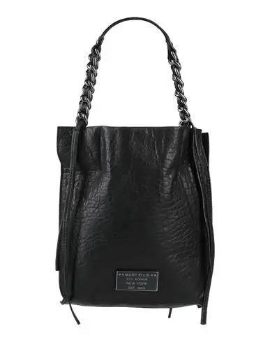 MARC ELLIS Leather Handbag - Black