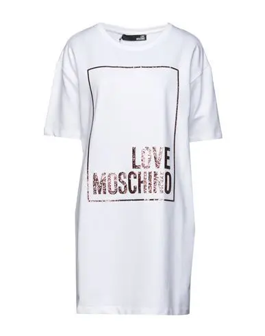Moschino Mini T-shirt Dress - White