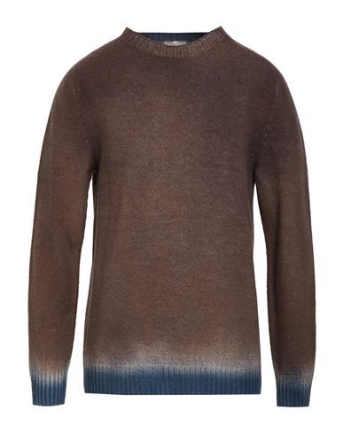 Altea Virgin Wool And Cashmere Crewneck Sweater - Brown