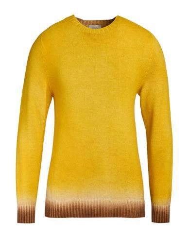 Altea Virgin Wool And Cashmere Crewneck Sweater - Yellow