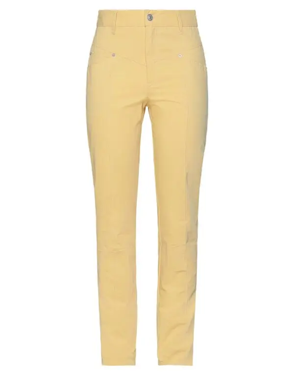Isabel Marant Tapered High Waisted Pants - Yellow