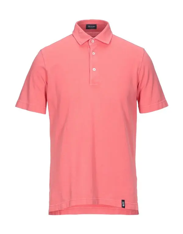 DRUMOHR Polo Shirt Size Cotton - Salmon Pink