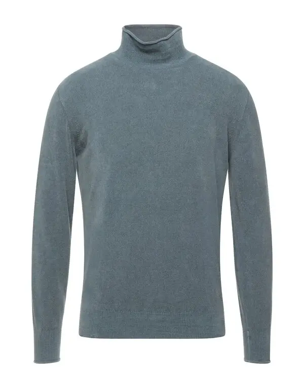 KANGRA Turtleneck In Merino Wool Blend - Grey
