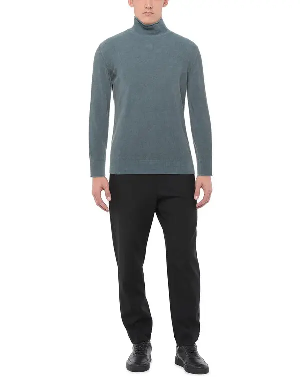 KANGRA Turtleneck In Merino Wool Blend - Grey