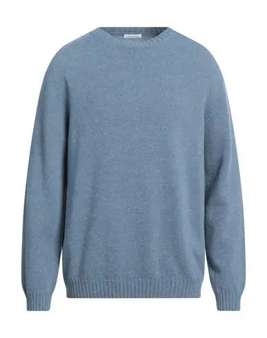 Malo Sweater Light Wool, Cashmere - Blue
