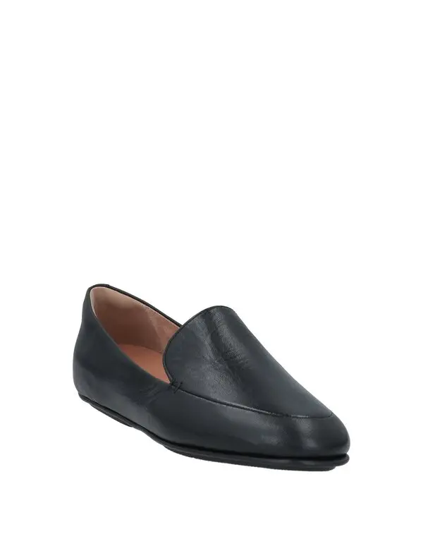 Fitflop Leather Loafers - Black