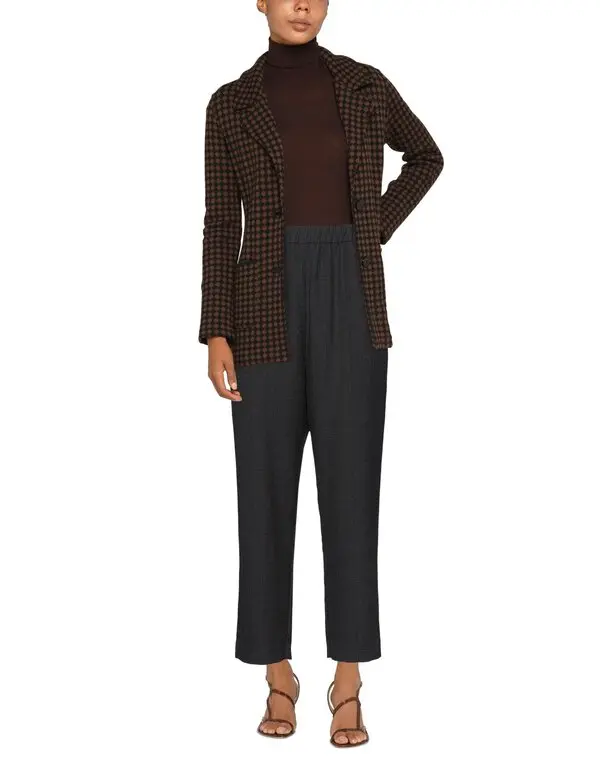 ALESSIA SANTI Alessio Santi Tapered Checked Pants