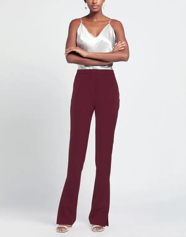 Blumarine Flared Leg Trousers - Red