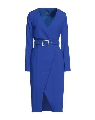 Pinko Midi Dress Bright Polyester - Blue