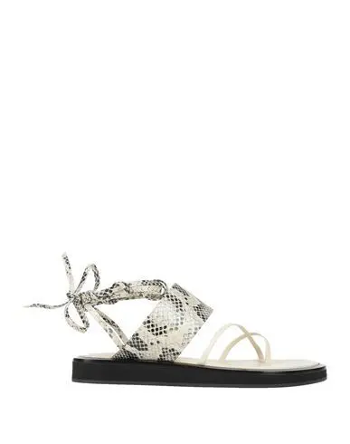 Paris Texas Thong Sandals - White