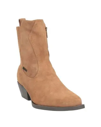 Liu Jo Suede Cowboy Ankle Boots